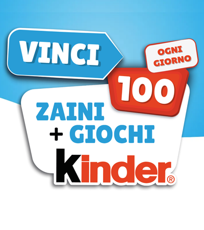 Vinci ogni giorno con Kinder Game - Concorsi a premio - Soldissimi.it