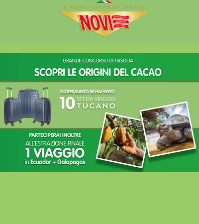 Vinci le Galapagos con Novi! - Concorsi a premio - Soldissimi.it