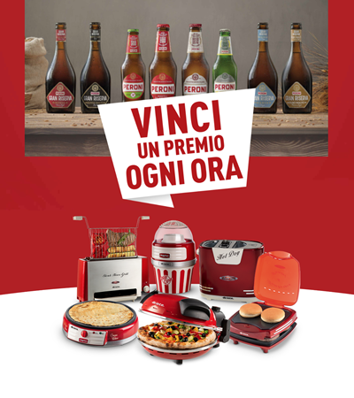 Vinci un premio all'ora con Peroni! - Concorsi a premio - Soldissimi.it