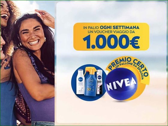 Concorso a premi e omaggio Nivea - Concorsi a premio - Soldissimi.it
