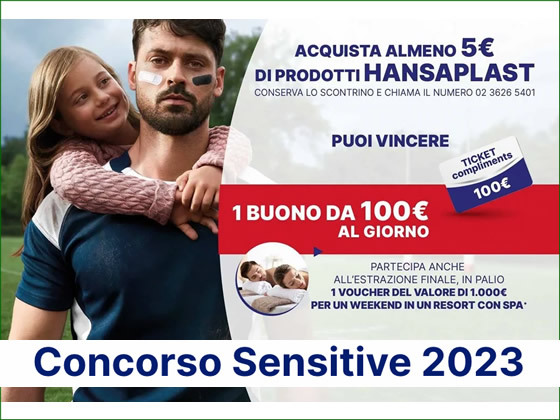 Concorso a premi Hansaplast - Concorsi a premio - Soldissimi.it