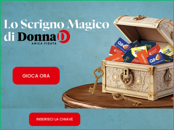 Concorso Lo Scrigno magico DonnaD - Concorsi a premio - Soldissimi.it