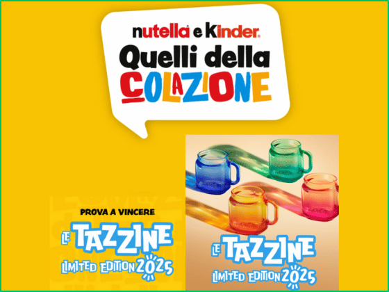 Vinci le tazzine 2025 Nutella - Concorsi a premio - Soldissimi.it