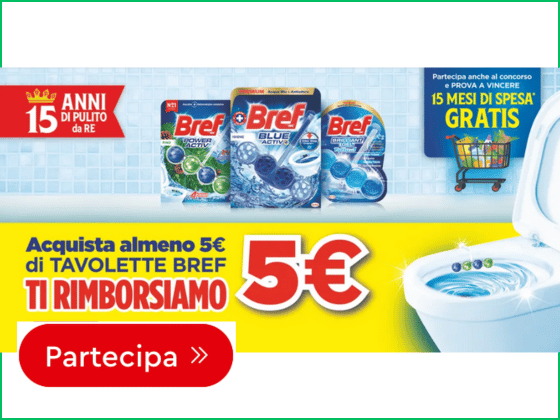 Risparmia e vinci con Bref - Concorsi a premio - Soldissimi.it